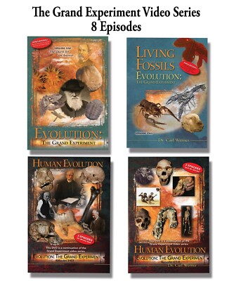Episodes 1-8 of Evolution: The Grand Experiment Video Series on DVD (30 ...