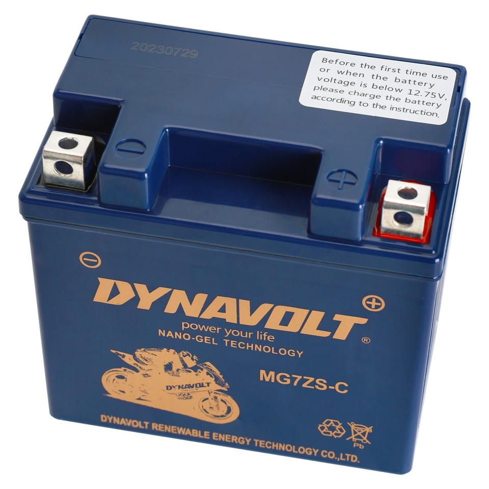 3pc 12V 6Ah YTX5L-BS MG7ZS-C Battery for ATVs Dirt Bikes Motorcycles ...