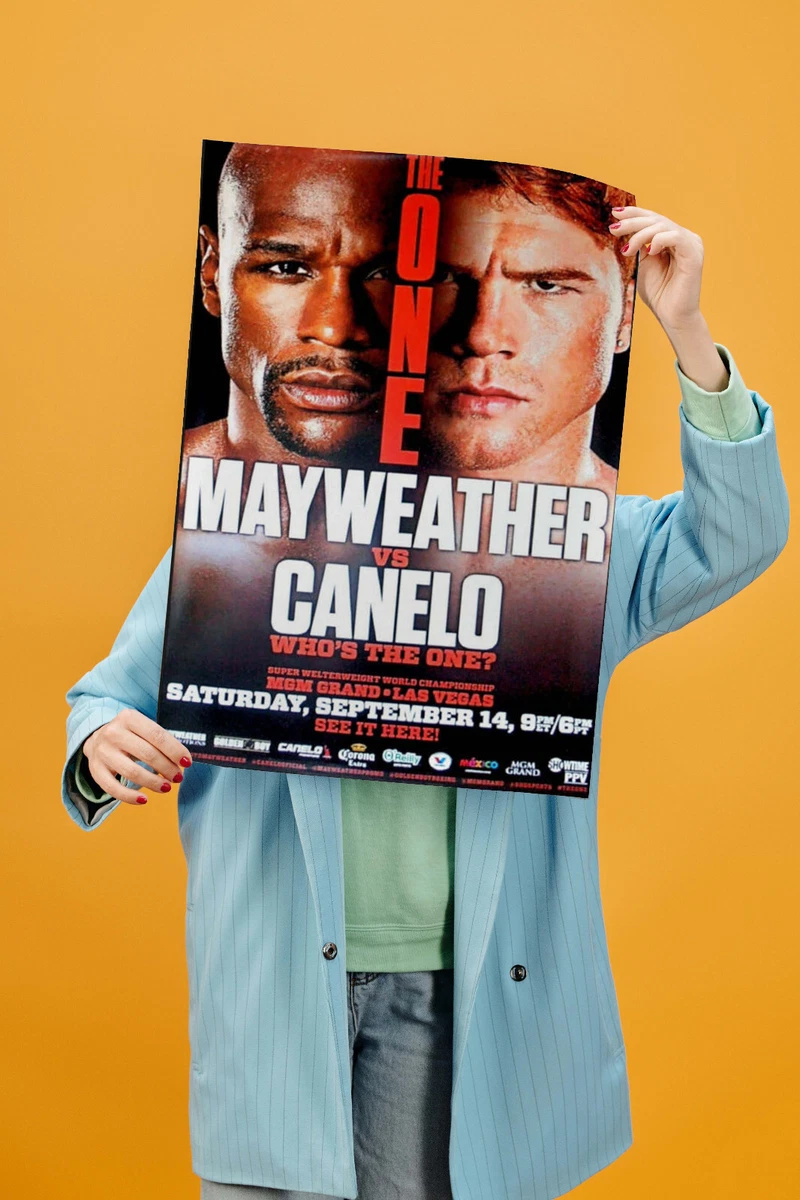 Canelo Alvarez Vs Mayweather Poster