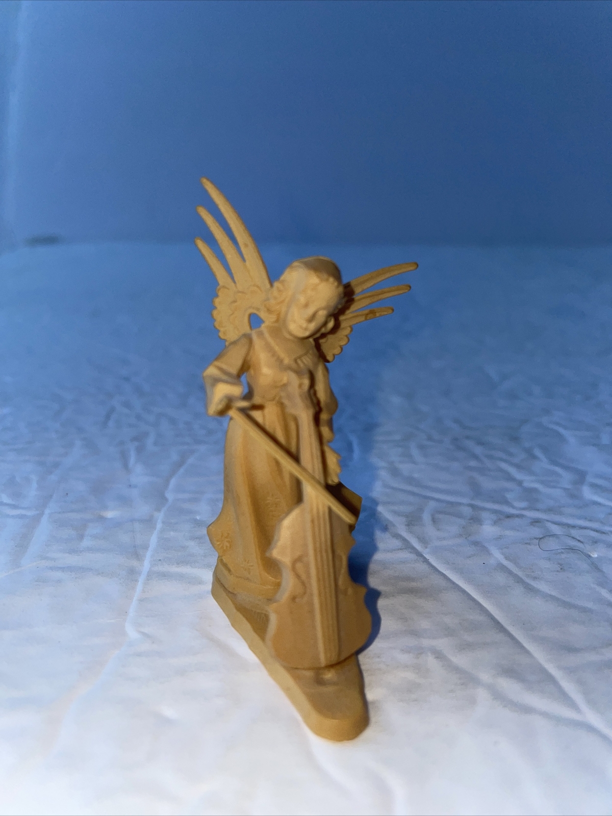 Miniature Angel Figurine Vintage Made In West Germany Plastic Violin | eBay
