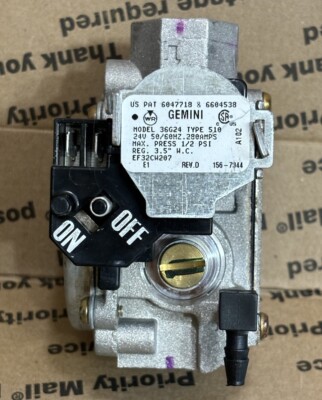 Valves - Gemini Gas Valve