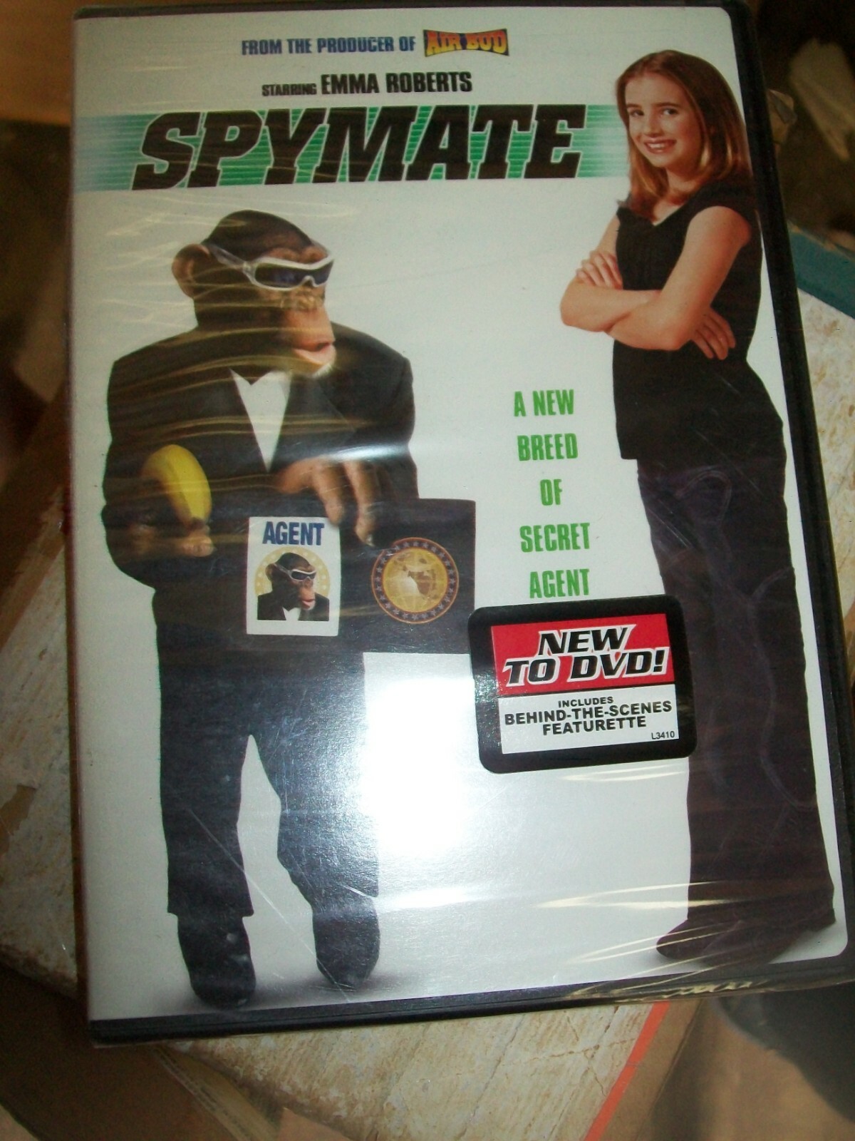 NEW Spymate (DVD, 2003) Emma Roberts, Childrens Family Movie Monkey ...