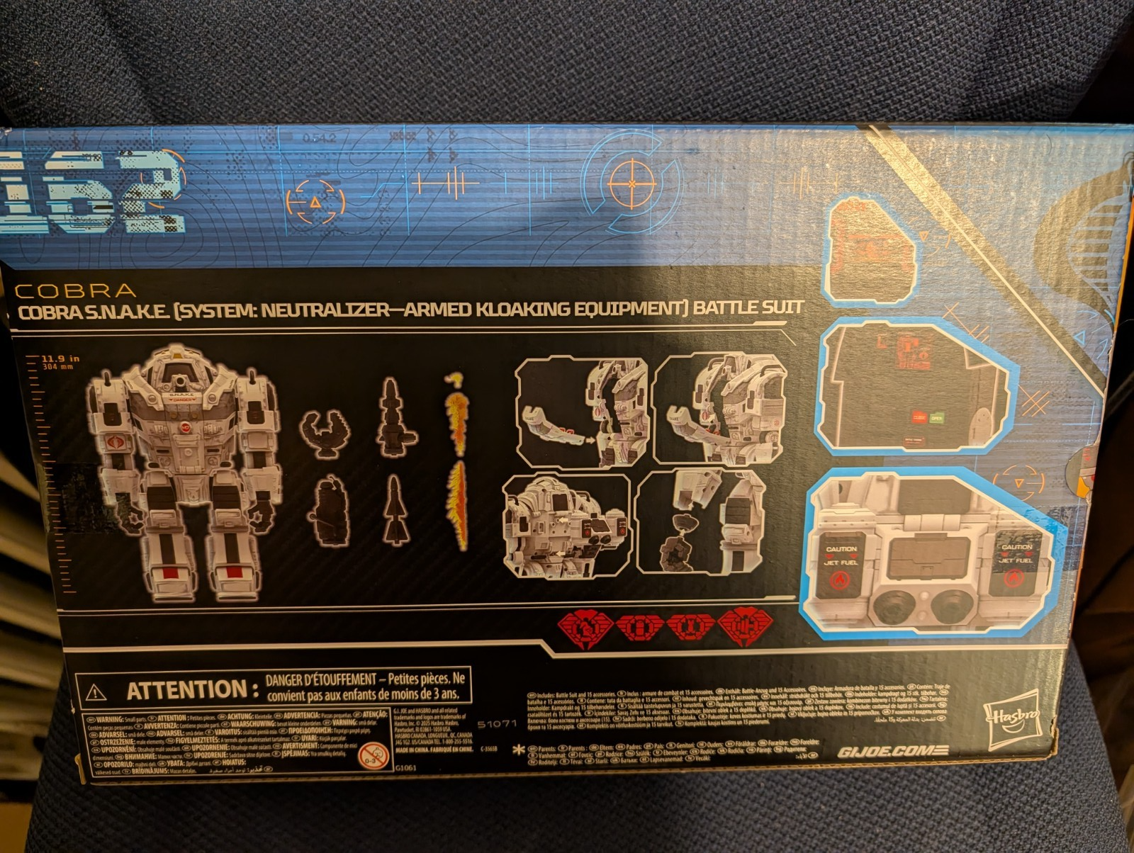 GI Joe Classified COBRA SNAKE ARMOR S.N.A.K.E. Hasbro 6" scale | eBay