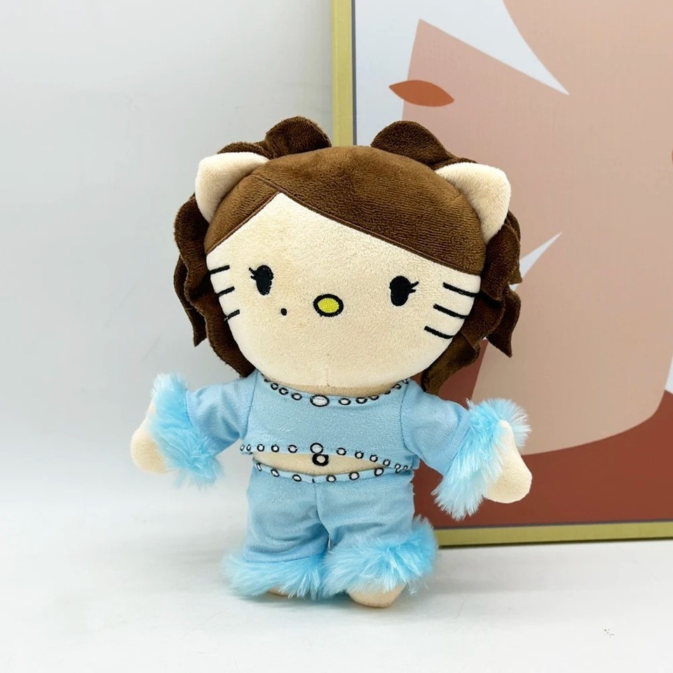 Hello Kitty As KALI UCHIS Singer Blue Plush Doll Stuffed Figure Plush ...