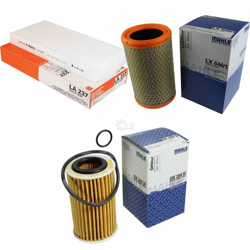 MAHLE / Knecht Filtro Habitáculo La 237 Filtro de Aire LX 646/1 Ox ...