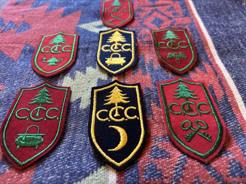 Pre WWII 1930’s CCC Patch Collection Civilian Conservation Corps ...