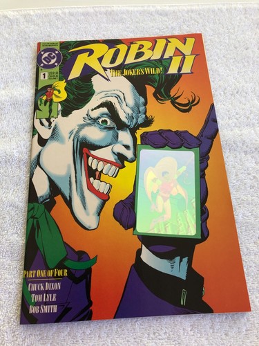 Robin 2 The Joker's Wild Robin II 1C Lyle Giordano (Oct 1991, DC) VF+ 8 ...