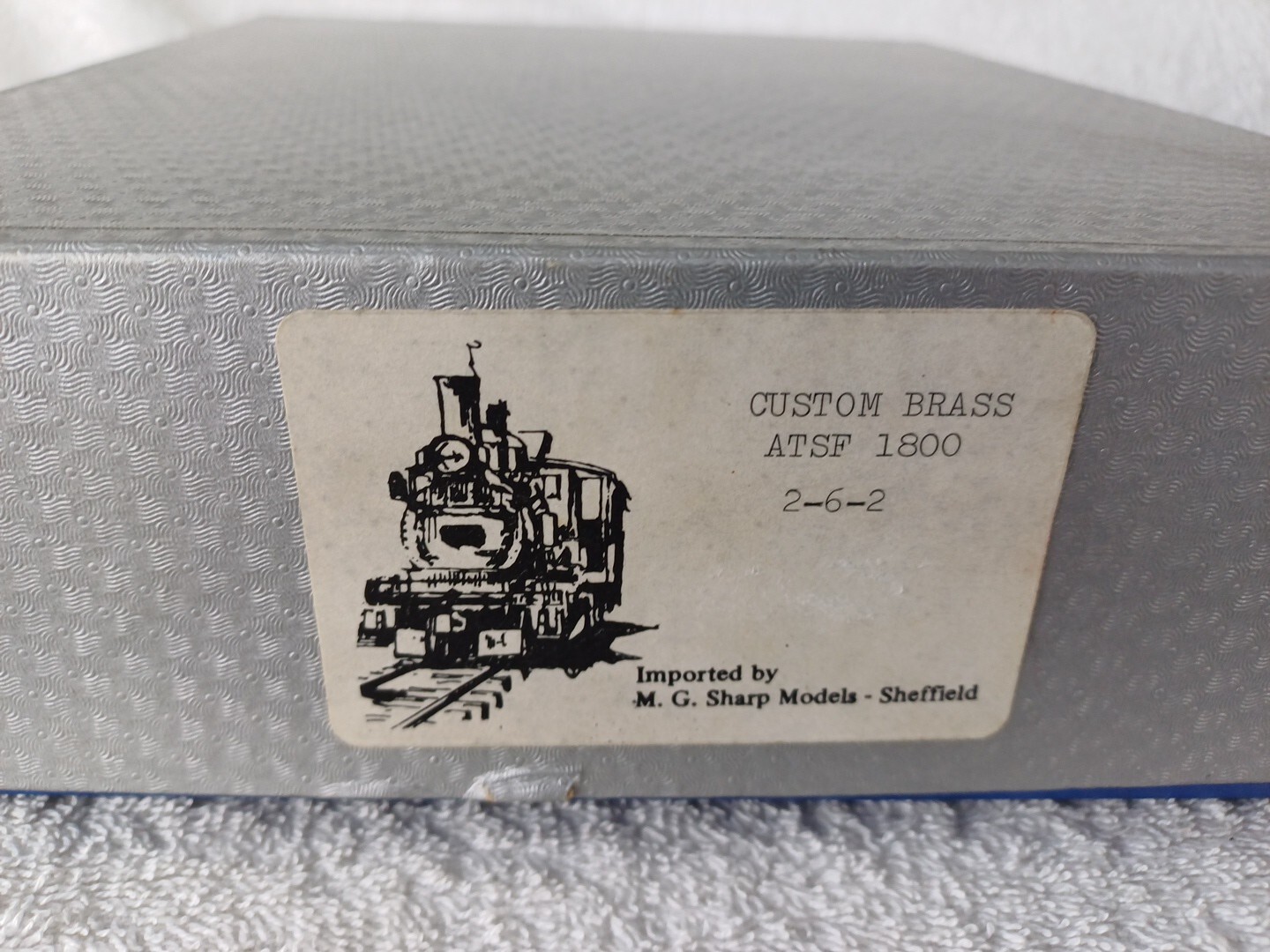 NJ Custom Brass HO Gauge 2-6-2 ATSF 1800 Series Brass Loco | eBay UK