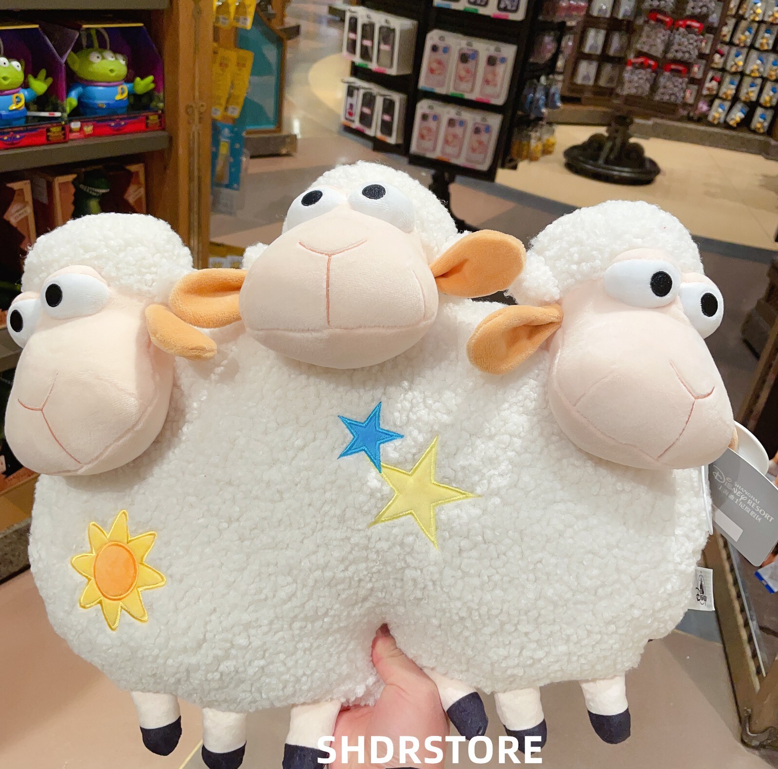 Disney authentic disneyland 2022 Toy story Sheep Billy goat gruff plush ...