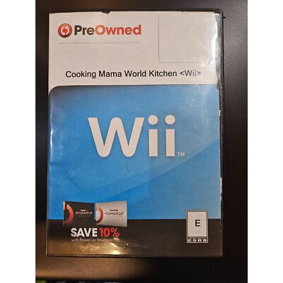 Cooking Mama - World Kitchen (Wii) Tested. No scratches. No artwork. | eBay