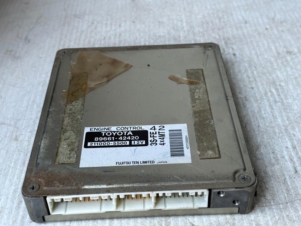 1998 Toyota RAV4 2.0L Engine Computer Module ECM ECU P: 89661-42420OEM ...