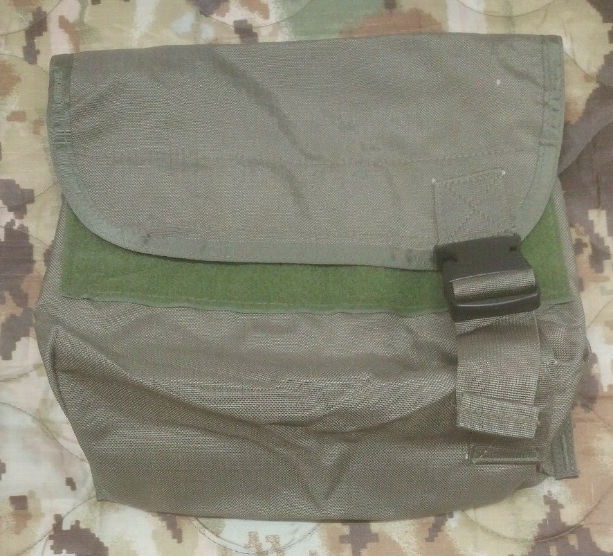 PARACLETE MOLLE Gas Mask Bag Pre MSA Smoke Green | eBay