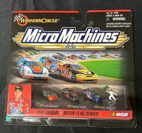 Vintage Galoob Micro Machines Jeff Gordon Green Flag Series Winners ...