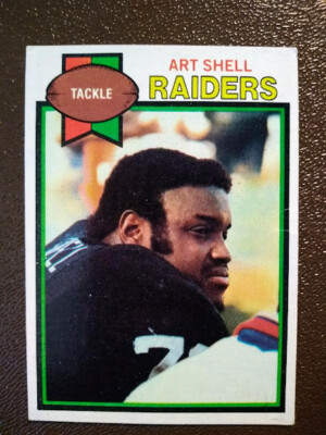 1979 Topps Football *ART SHELL* #210 VG Oakland Raiders NFL Hall-Of ...