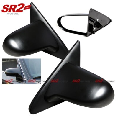 For 94-01 Acura Integra 2DR DC2 Spoon Style Matte Black Manual Side ...