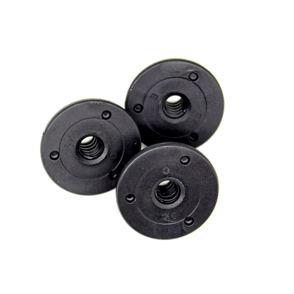 10Pcs For BMW 10 mm Hex Head Plastic Self-Threading Nut 07147169847 NEW ...