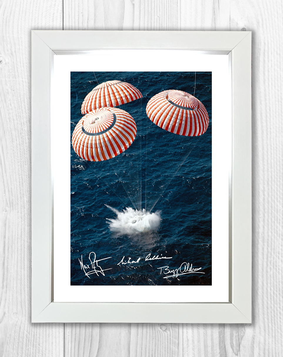 Apollo 11 Splashdown 1969 A4 poster choice of frame | eBay UK