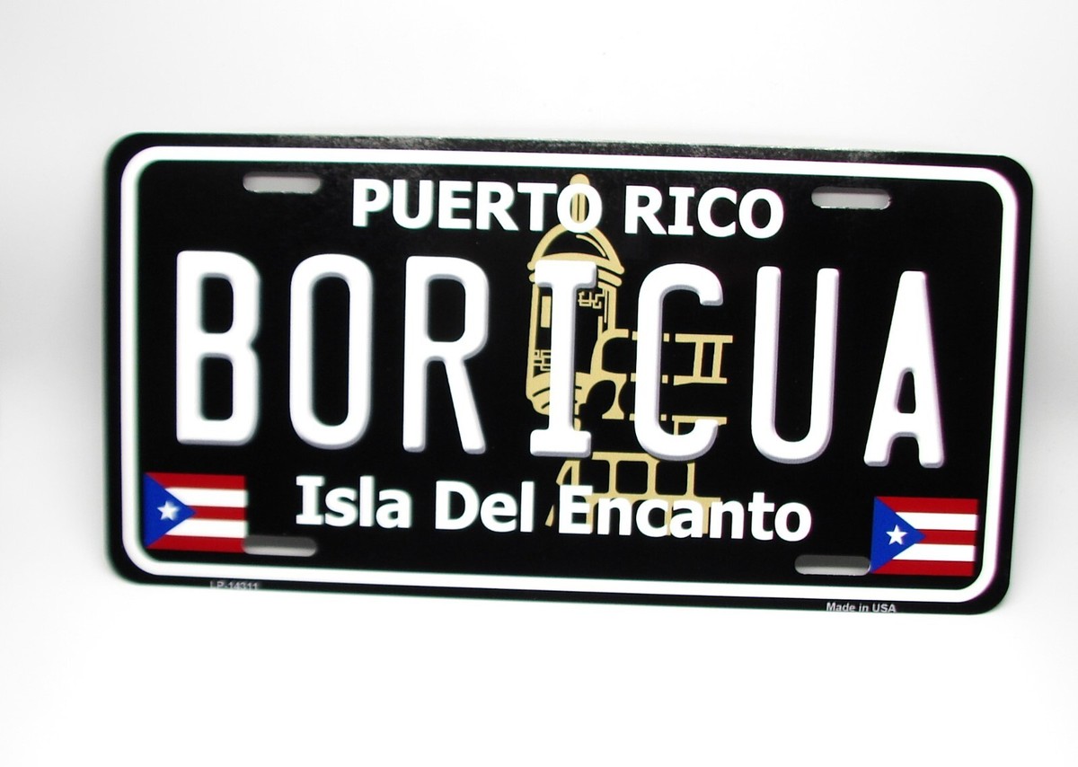 Licence Plate Puerto Rico Buy Puerto Rico License Plate | Flagline