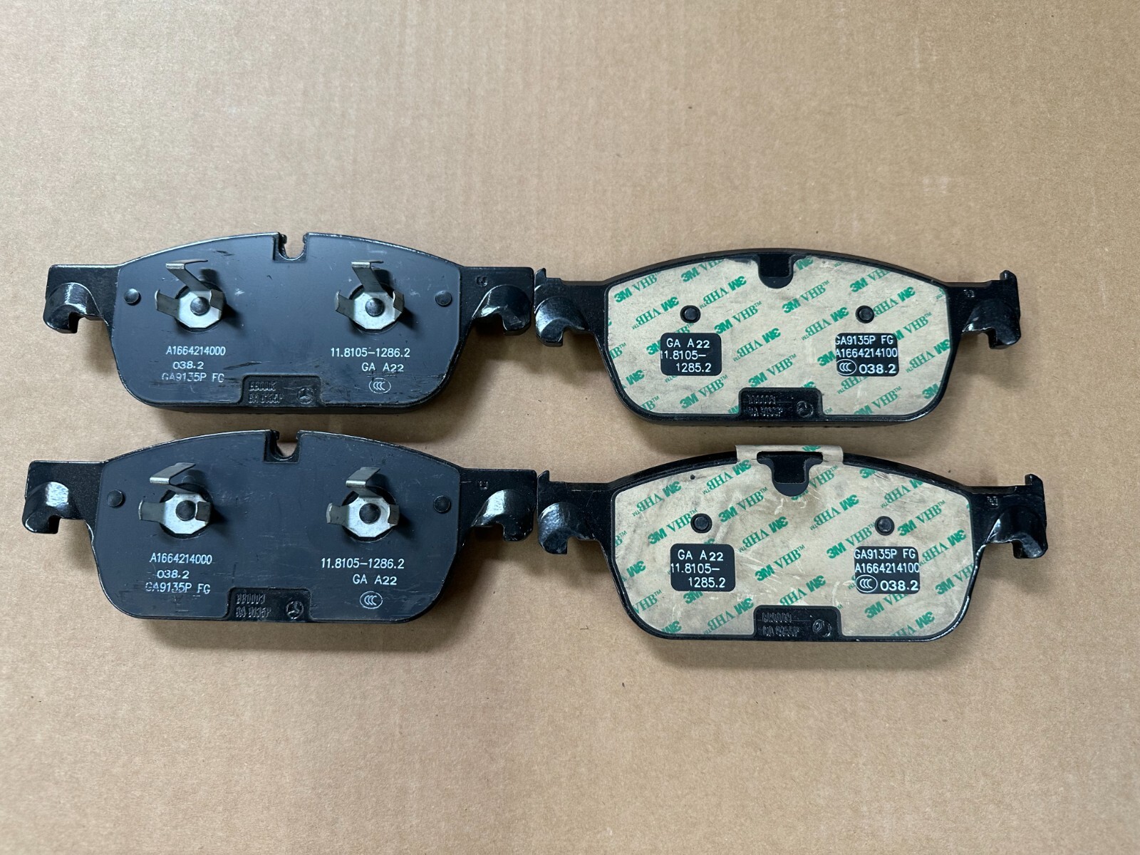 Mercedes-Benz 0084200020 Genuine OEM Brake Pads for sale online | eBay