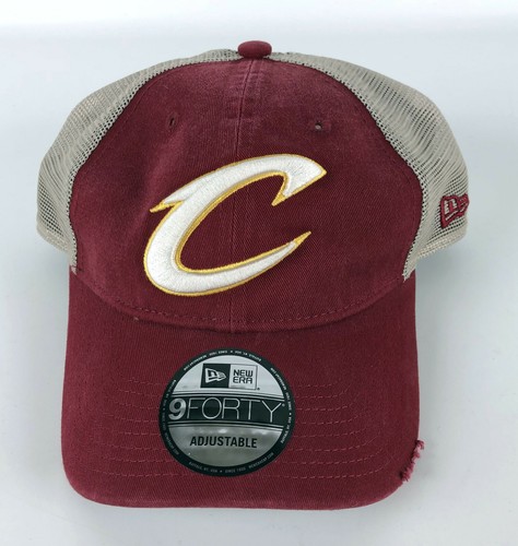 Cleveland Cavaliers Snapback Baseball Hat New Era 9Twenty Red Gray ...