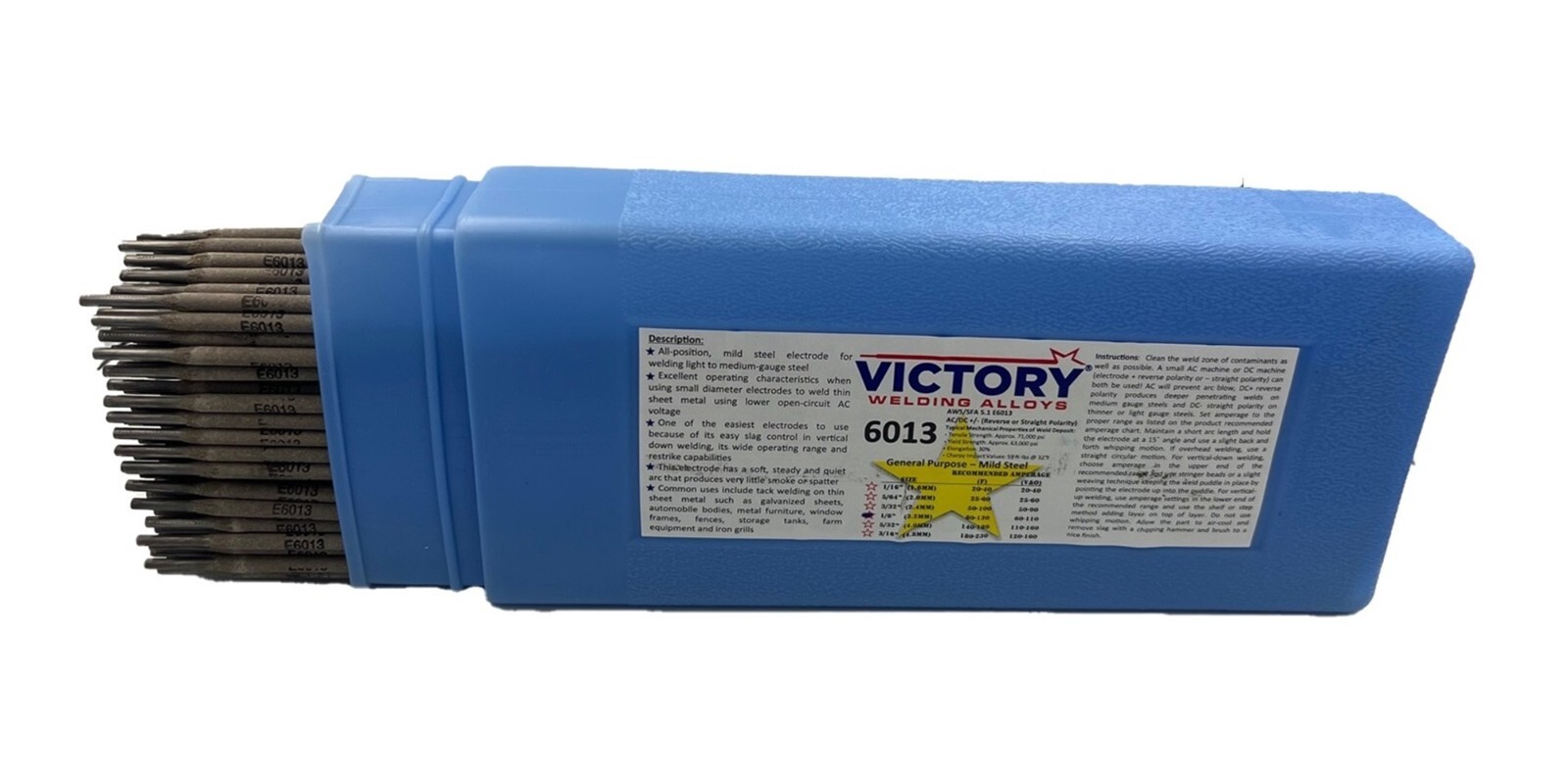 E6013 3/32" 5Ibs Stick Welding Electrode 6013 Welding Rods 1 Pack 5Ibs ...