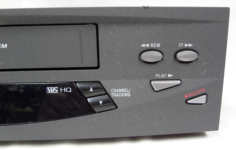 Vintage Daewoo VCR VHS Player and High Speed Video Cassette Recorder ...