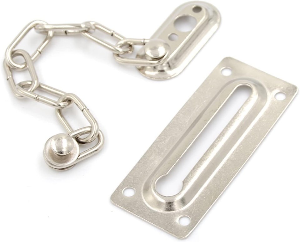 Heavy Duty Door Chain Lock Stainless Steel Anti-theft Door Lock ...