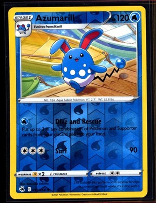 TCG Pokemon Azumarill 59/264 Reverse Holo Rare NM 0919#103 | eBay