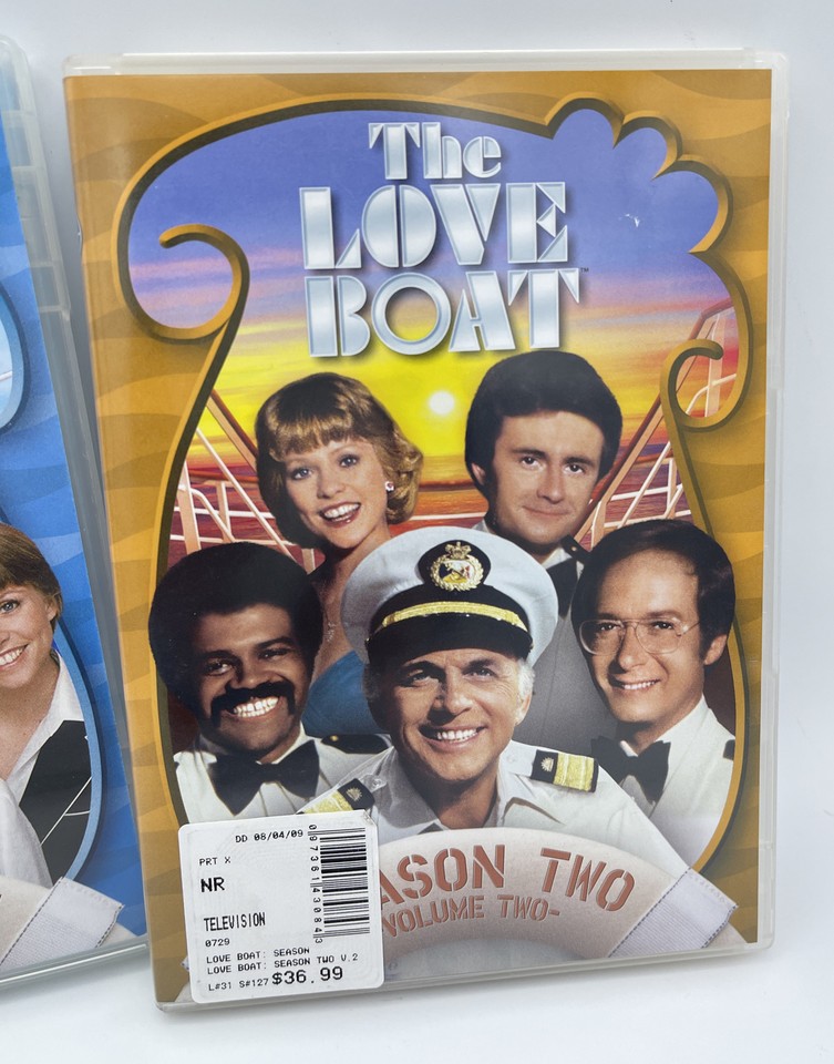 The Love Boat DVDs Season One Volume One and Season Two Volume Two DVD ...