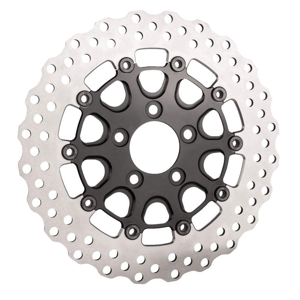 SLYFOX - 0133-1813S-B - Full Floating Rear Brake Rotor, 11.8in. - Black ...