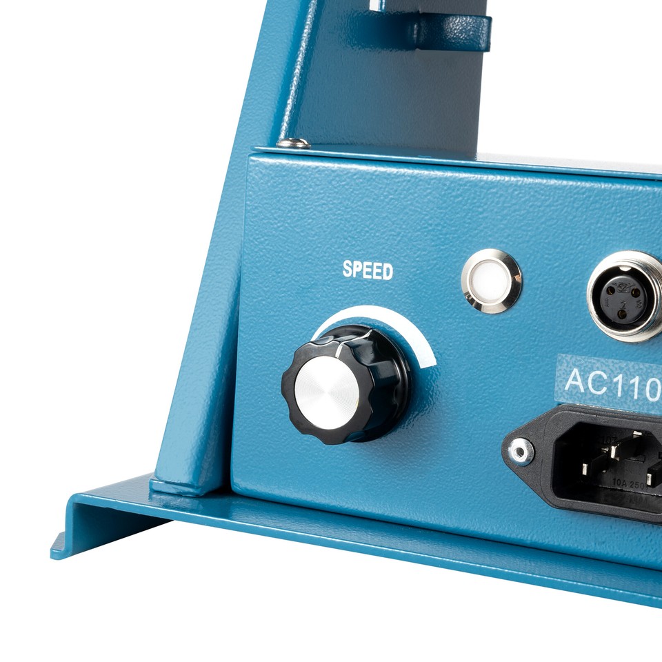 10KG Rotary Welding Positioner Turntable Timing 220mm Chuck Foot Switch ...