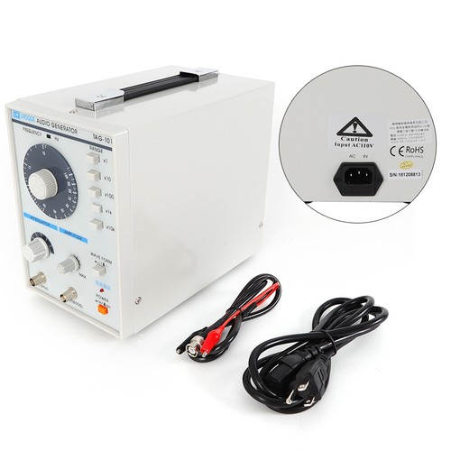 10Hz-1MHz Sine/Square Waves Audio/Low Frequency Signal Generator w ...