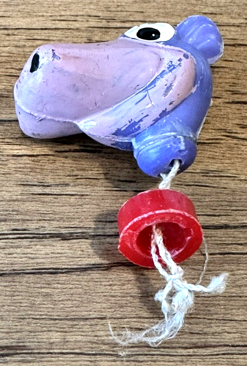 '62 FLINTSTONES I'M DINO PUSH BUTTON PUPPET HEAD ONLY KOHNER BROS ...