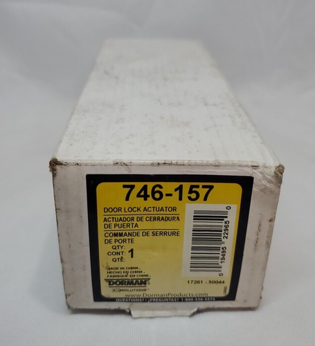 Door Lock Actuator Motor Dorman 746-157 As Pictured, No Rods | eBay