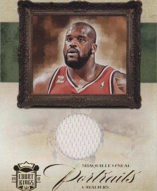 2009-10 Panini Court Kings - Portraits Shaquille O'Neal #11 Memorabilia ...