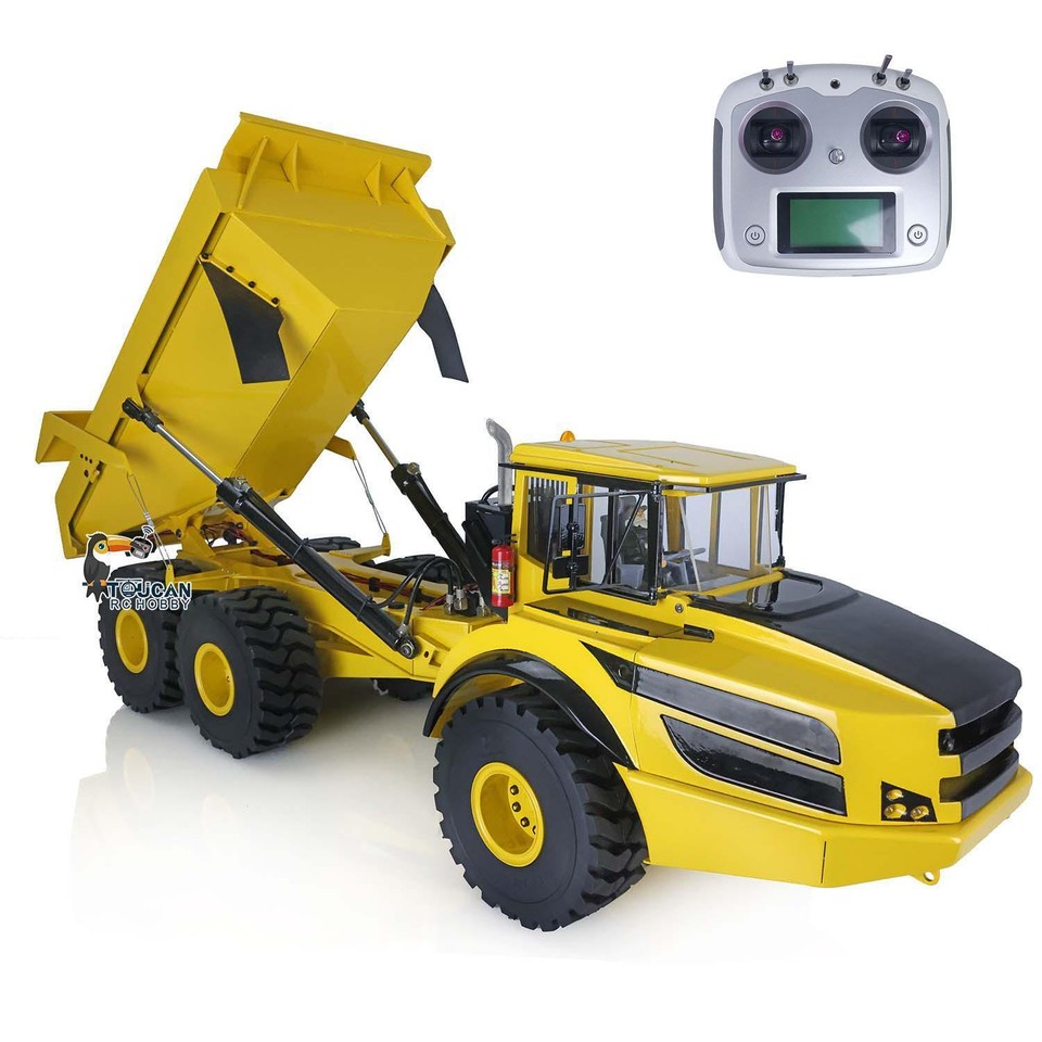 RC Hydraulic Lifting Articulated Truck Dumper 1/14 6*6 A40G Tipper ...