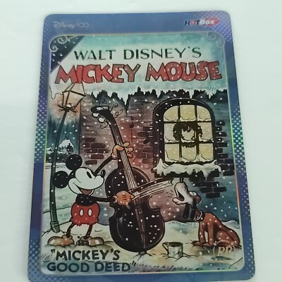 Good Deed KAKAWOW Disney 100 Hot Box Mickey Mouse Poster PR Holo HDM-HB ...