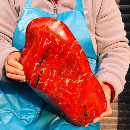16.25LB Natural Beautiful Red Jasper ore Crystal Mineral Specimen ...