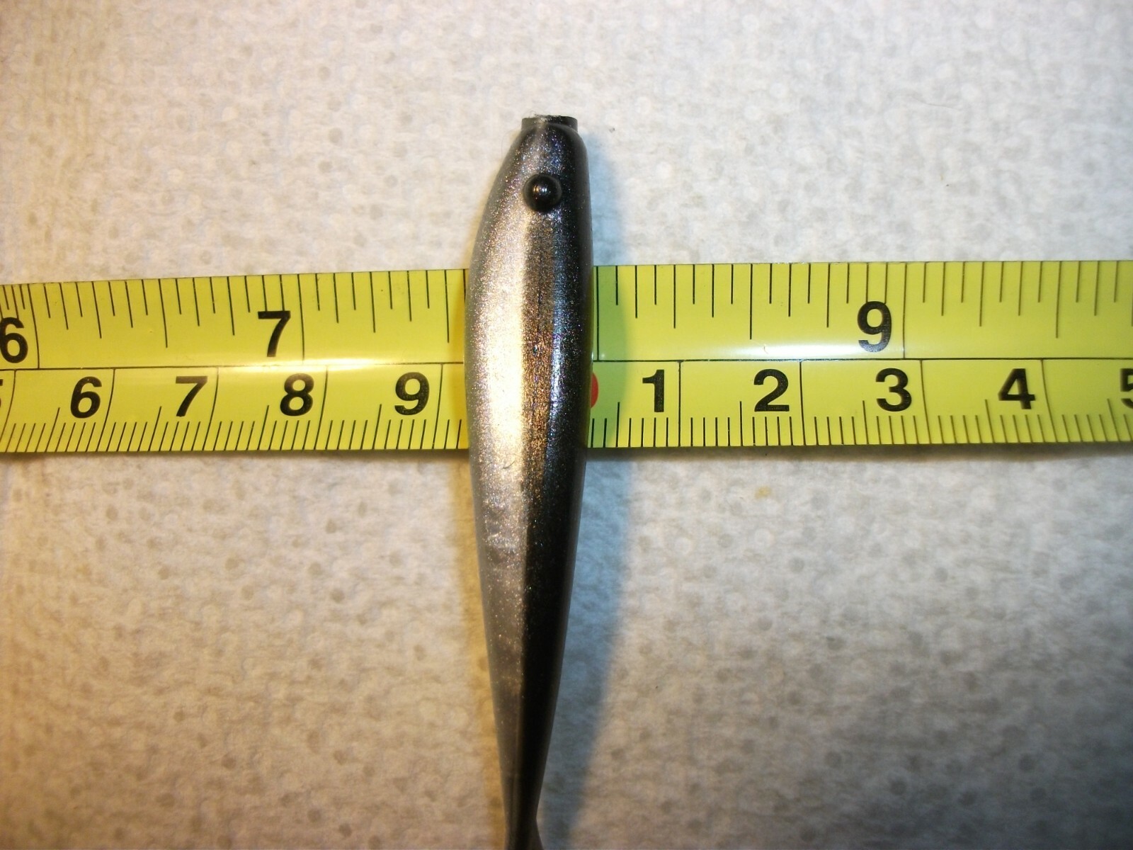 40-3"crappie bass-panfish-shad minnow-jig-grub-bait-lure-split tail ...