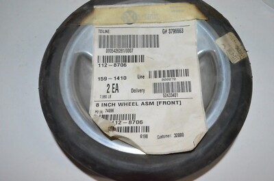 New, eXmark 112-8706 - 8 Inch Wheel - Fits MS6KA26B Metro 26 - FREE ...