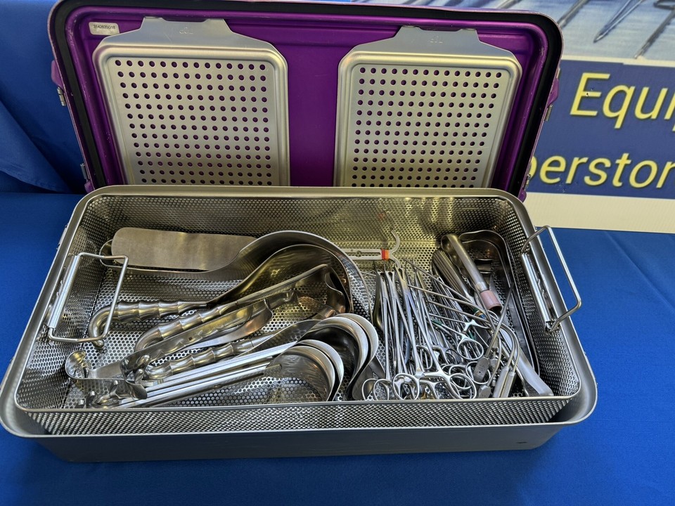43 Piece Codman Laparotomy Set with Retractors Genesis Sterilization ...