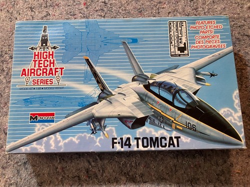 F-14 Tomcat Model Kit (1990, Monogram Models, Inc.) 1:48 Scale | eBay