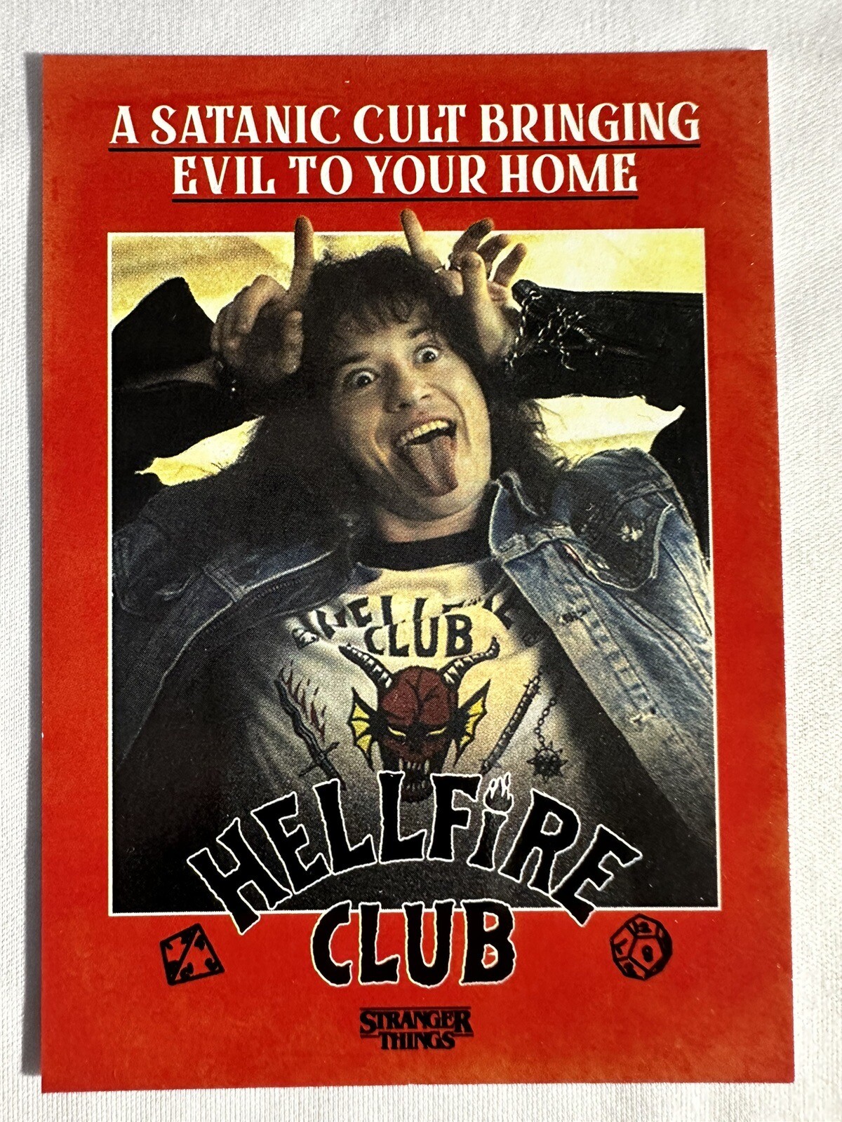 2023 Zerocool Stranger Things Coming Soon! Hellfire Club #CS-3 Insert | eBay