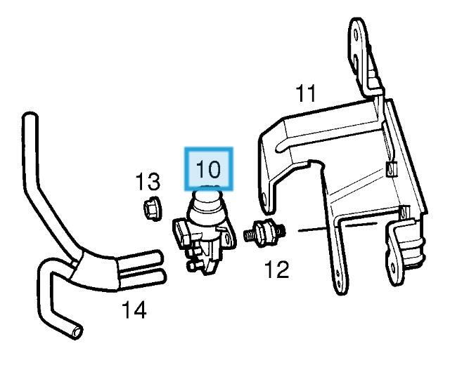 91167214 GENUINE Renault Master Trafic CDTI Turbo Boost Pressure ...