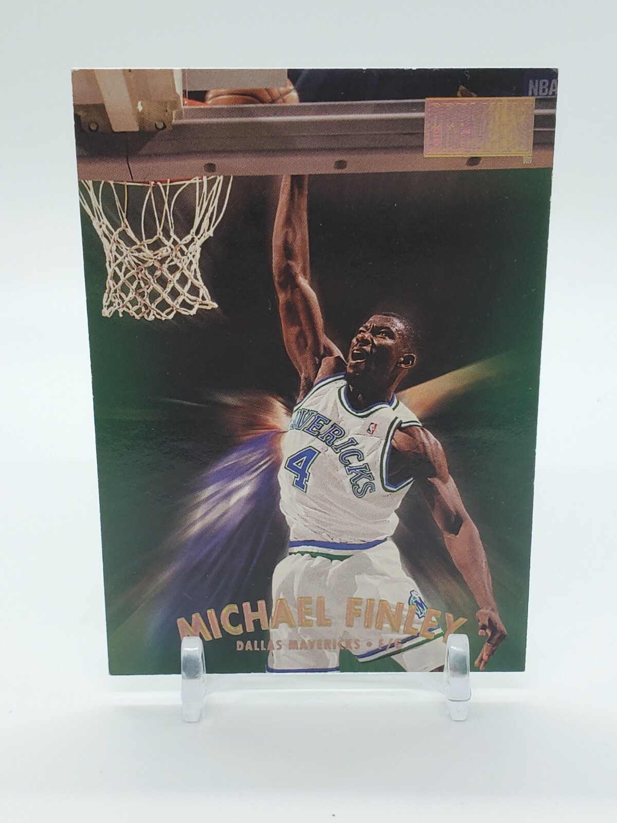 1997-98 SkyBox Premium Basketball #201 Michael Finley Dallas Mavericks ...
