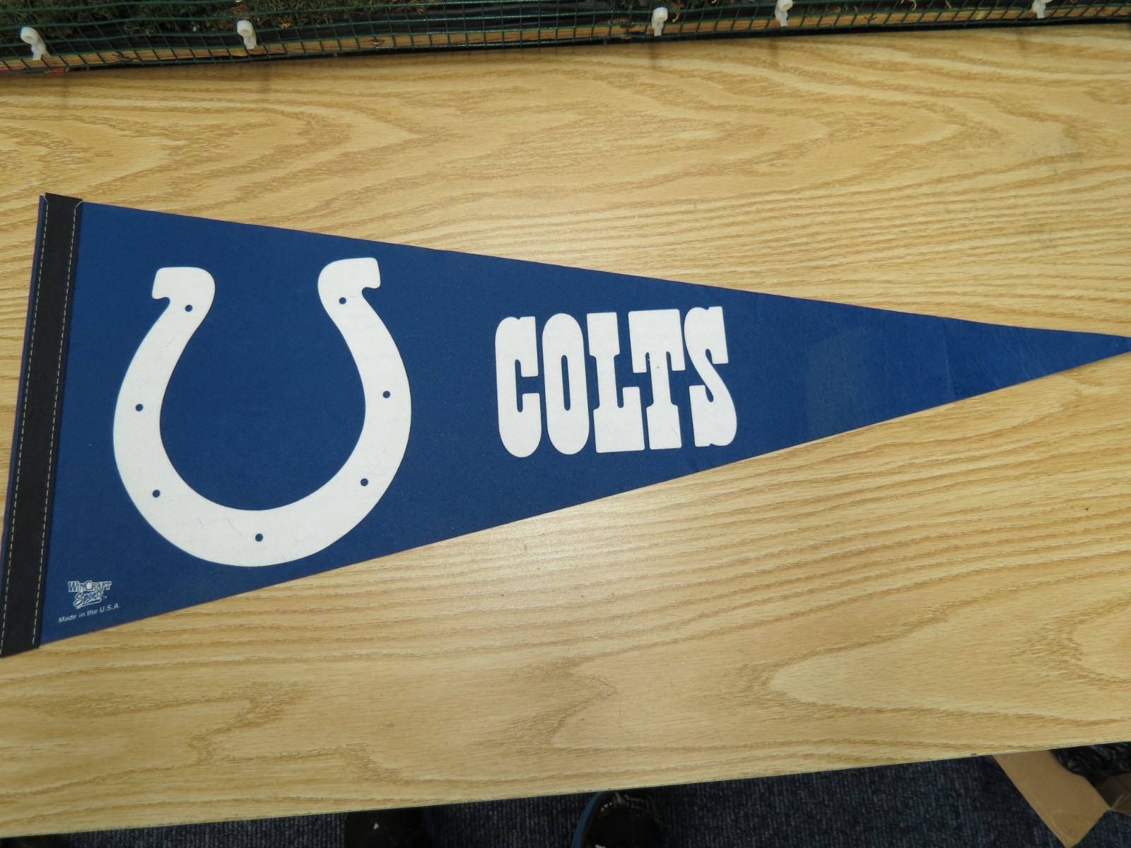 NFL Indianapolis Colts Wincraft Banner Pennant 30" x 12", Excellent ...