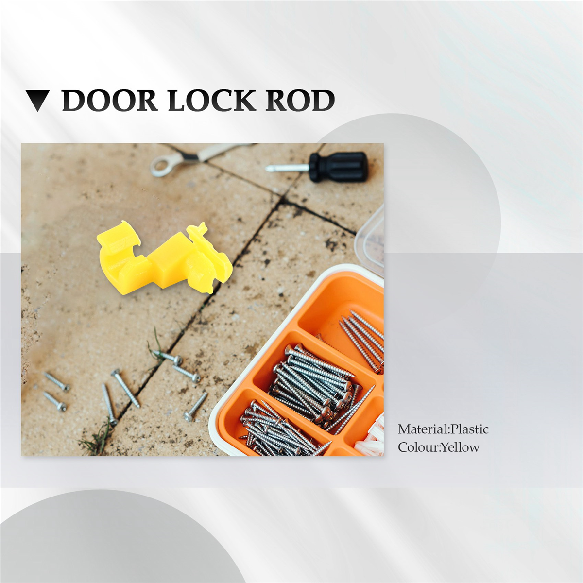 10 Door Lock 5mm Rod Clip Driver Side Handle Retainer for A9P56457 ...