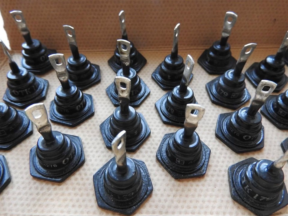 4 pcs D304 Germanium Ge Rectifier Diodes 100V 5A Audio Vintage USSR NOS ...