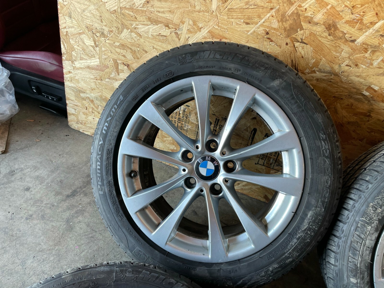 BMW 2012-2020 F30 F32 F36 STYLE 397 WHEELS RIMS 17"M INCH W/ TIRES SET ...