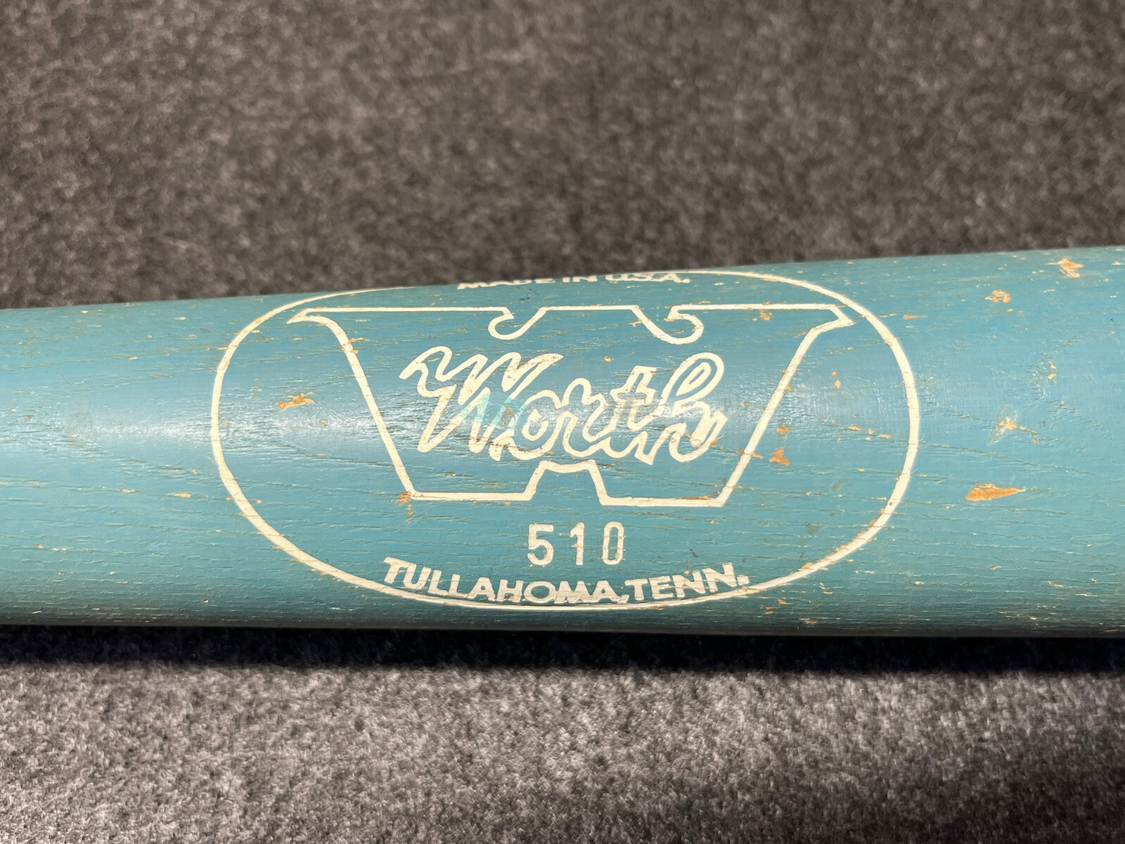 Vtg 1970s Worth Model #510 Baseball Bat 35" Cadillac Jock Shop ...